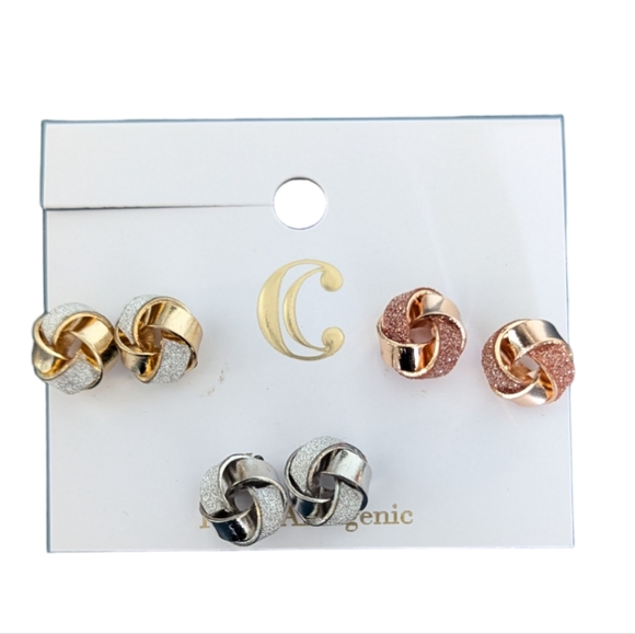 Charming Charlie | Jewelry | Charming Charlie Three Piece Set Earrings ...